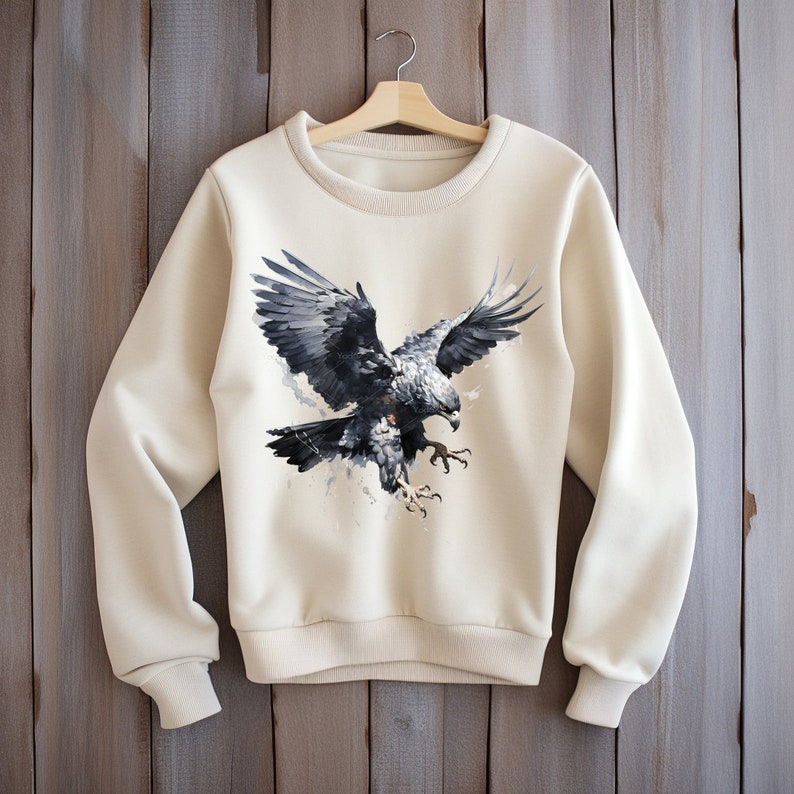 Falcon Clipart for Sublimation Printing, Falcon T-shirt Design Clipart ...