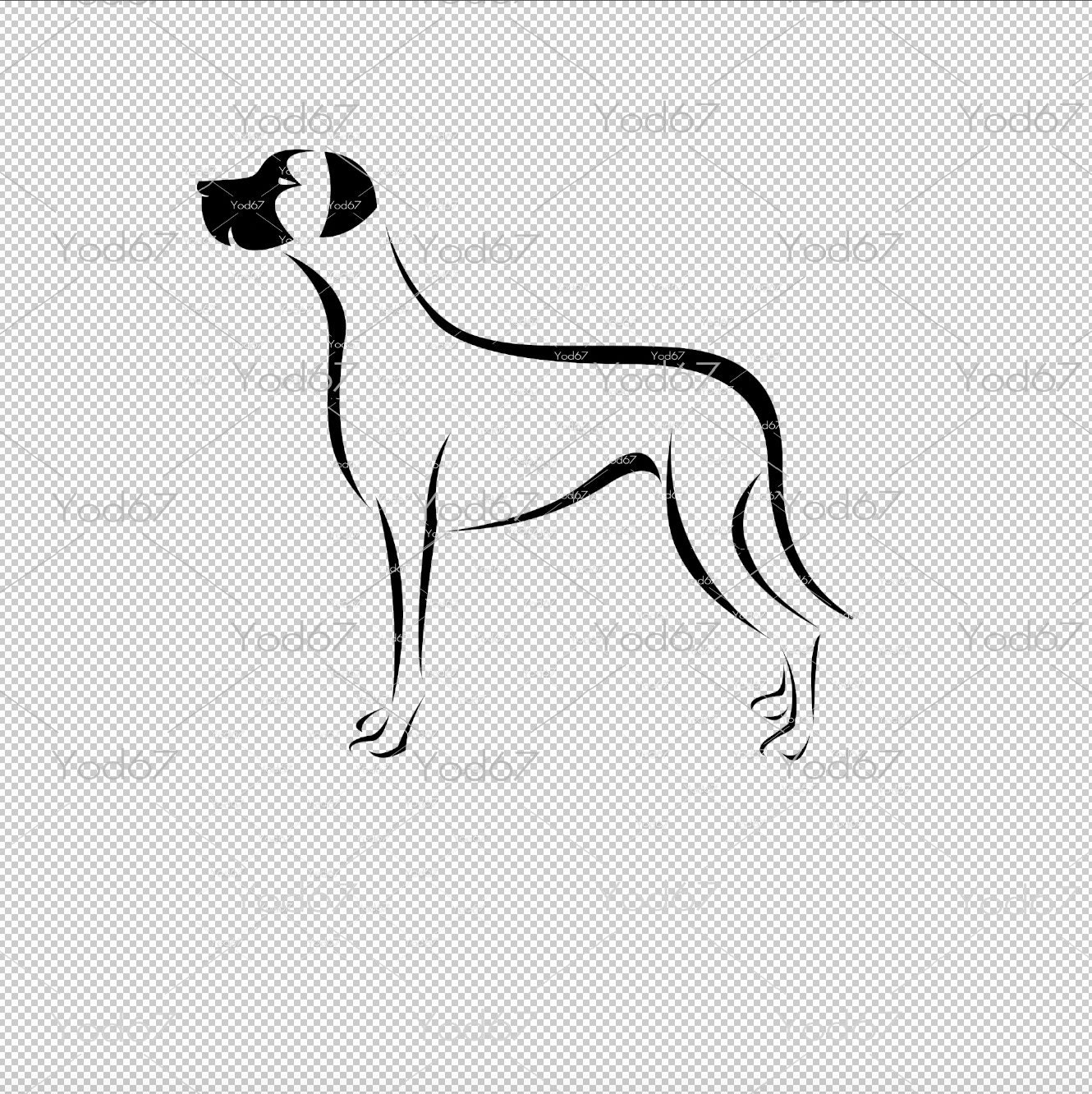 Great Dane Dog SVG, Great Dane Png, Cut File Great Dane for Cricut ...