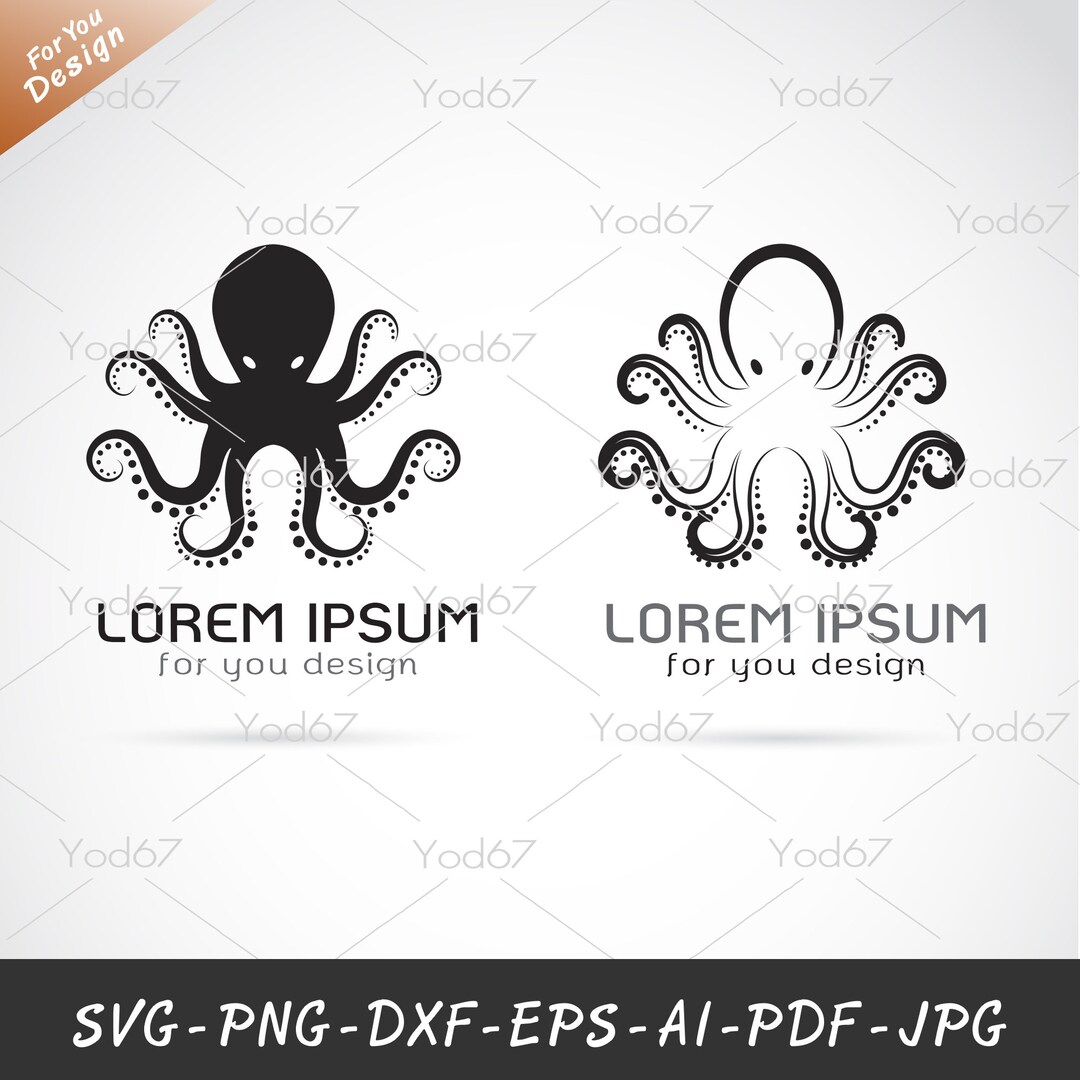 Octopus SVG, Octopus Png, Svg Files for Cricut, Octopus Silhouette ...