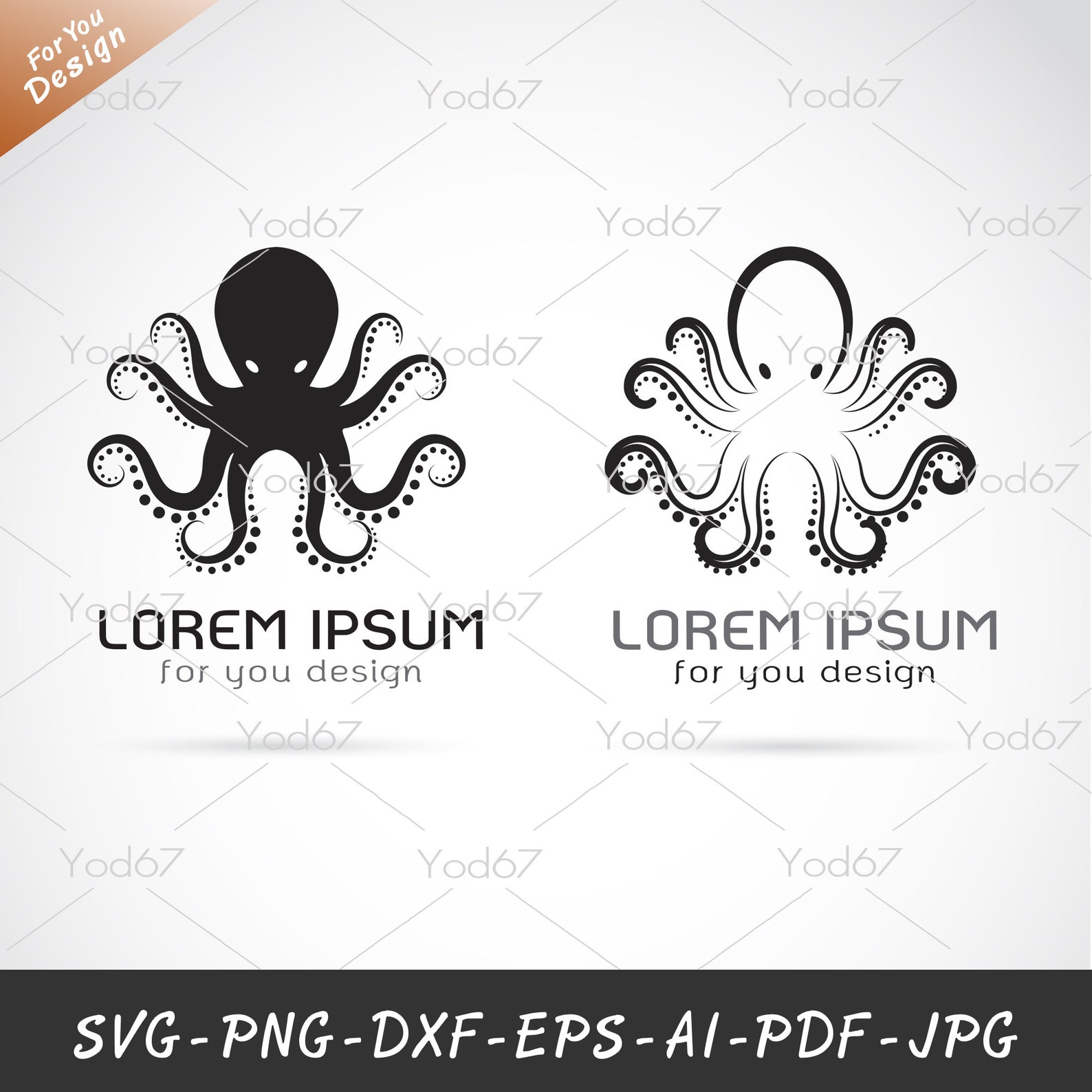 Octopus SVG, Octopus Png, Svg Files for Cricut, Octopus Silhouette ...