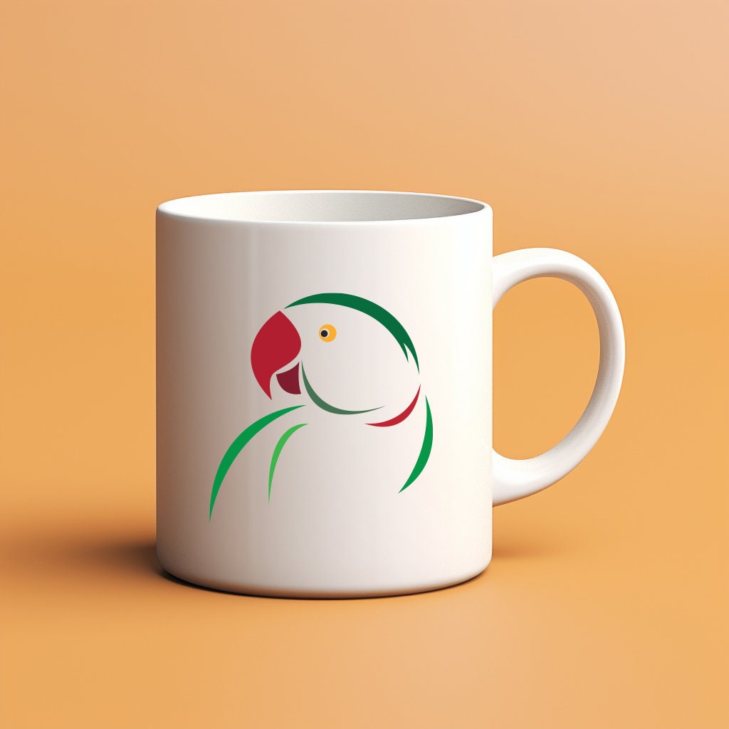 Alexandrine Parakeet Files SVG, PNG, DXF, Pdf, Eps, Jpg, Cut File ...