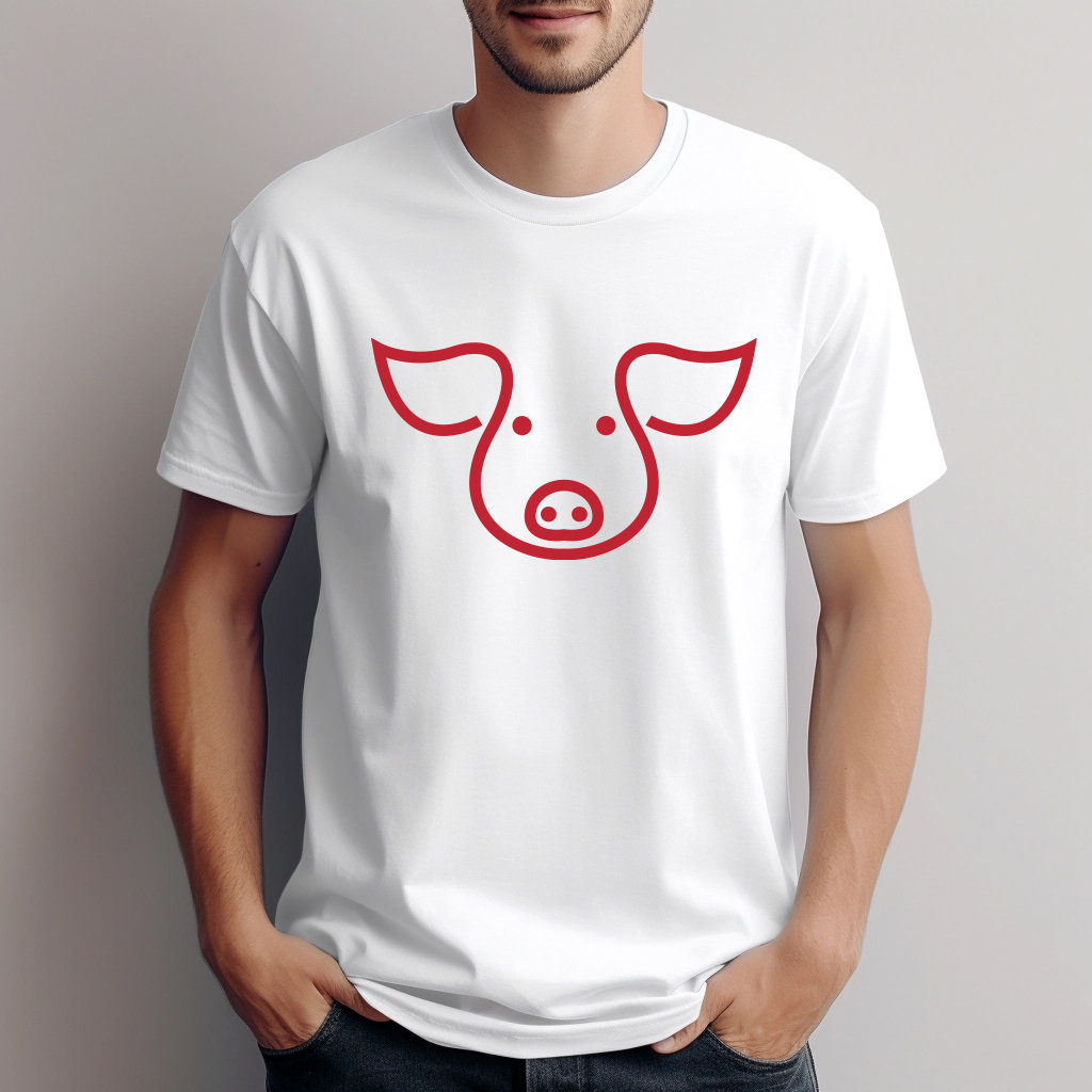 Pig Face Files SVG, PNG, DXF, Pdf, Eps, Jpg, Pig Head Clipart, Pig Logo ...