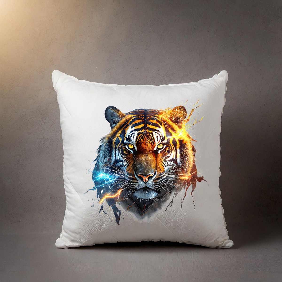 Tiger Png, Colorful Tiger Face Clipart for Sublimation Printing, Tiger ...