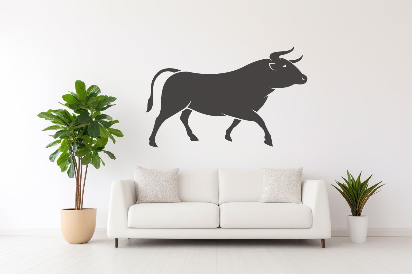 Bull SVG, Bull Png, Svg Files for Cricut. Bull Silhouette, Bull Vector ...