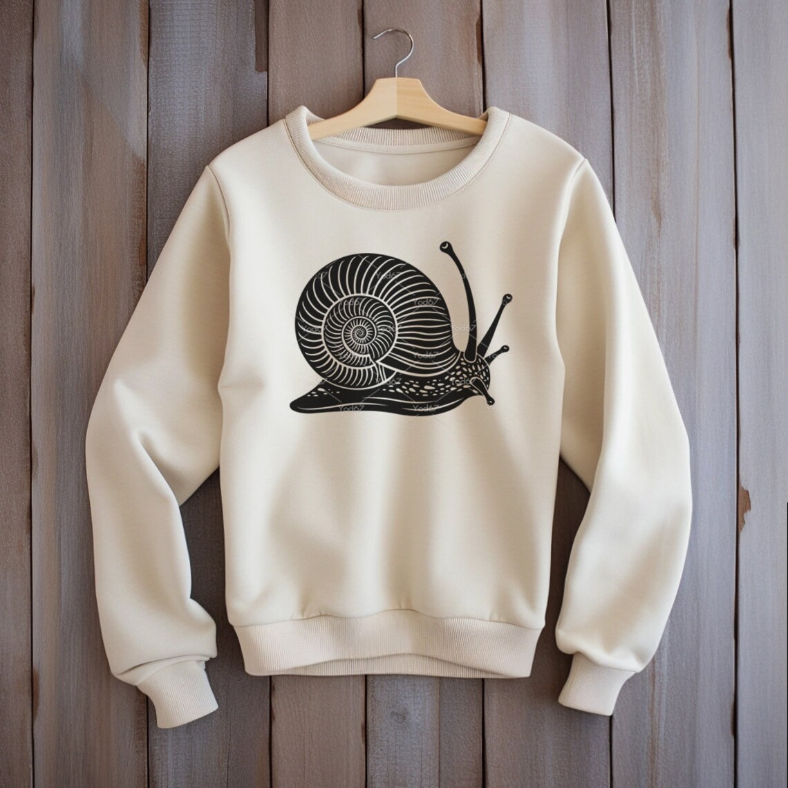 Snail SVG, Snail Vector Clipart Design Eps Png Dxf Pdf, Snail Cricut ...