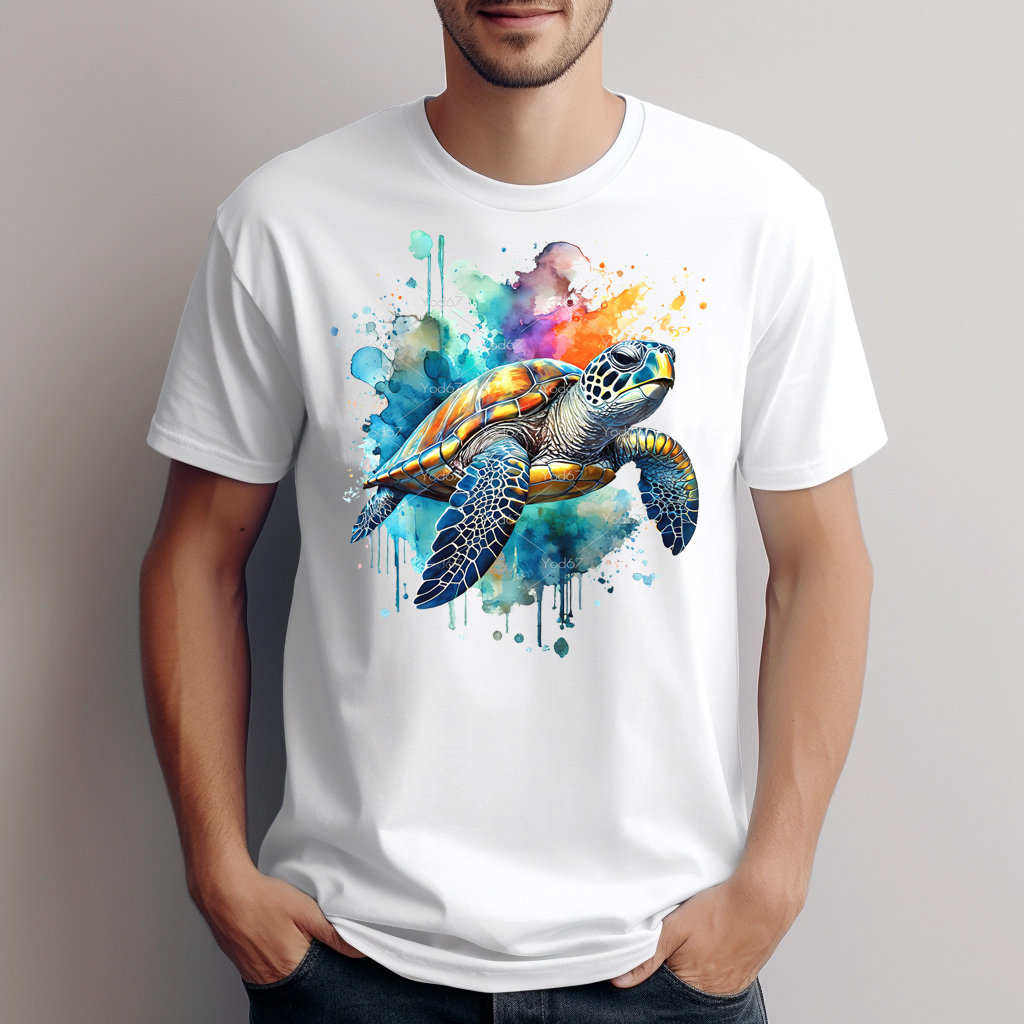 Sea Turtle Clipart, Sea Turtle for Sublimation Printing, Sea Turtle T ...