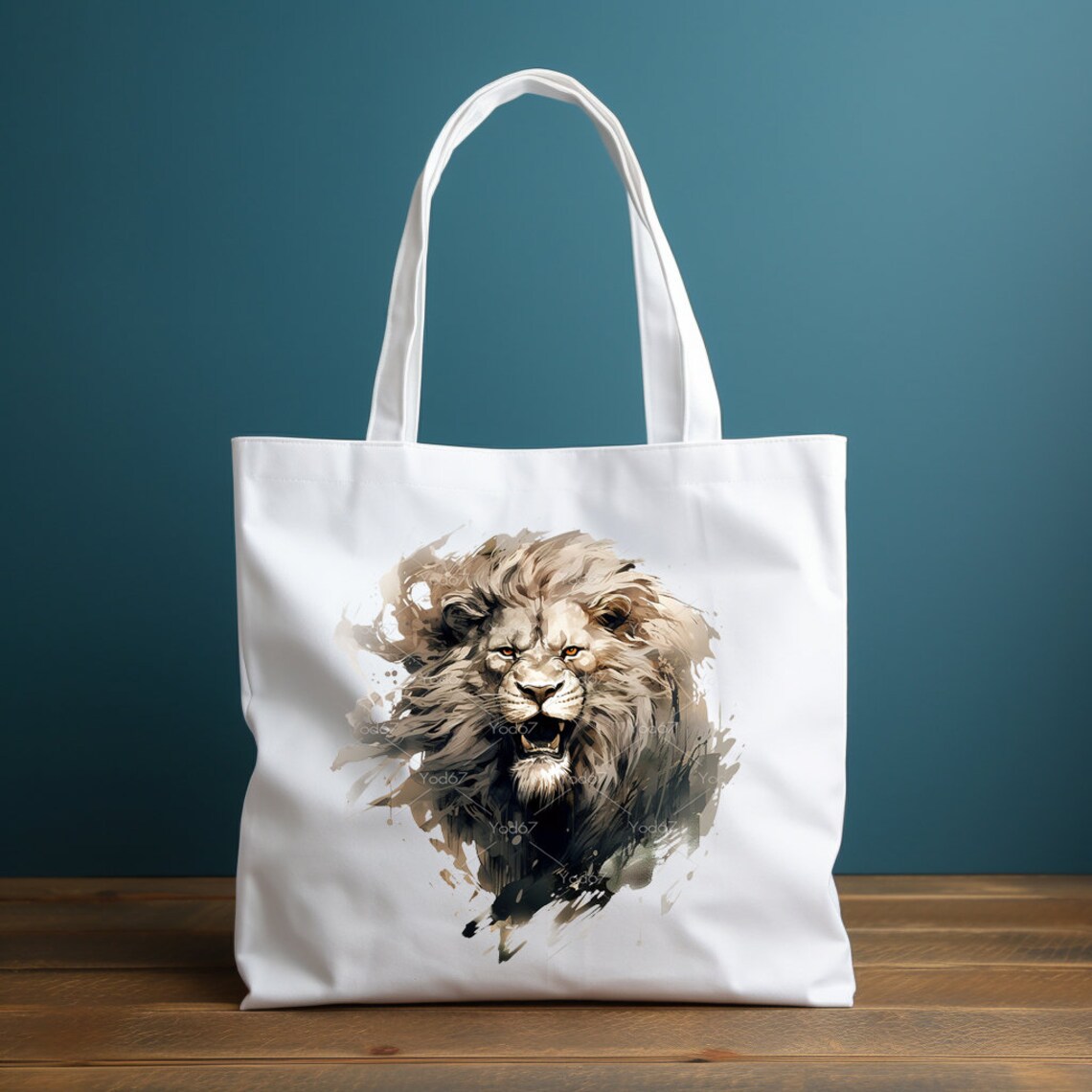 Lion Head for Sublimation Printing, Lion T-shirt Design Clipart, DTG ...