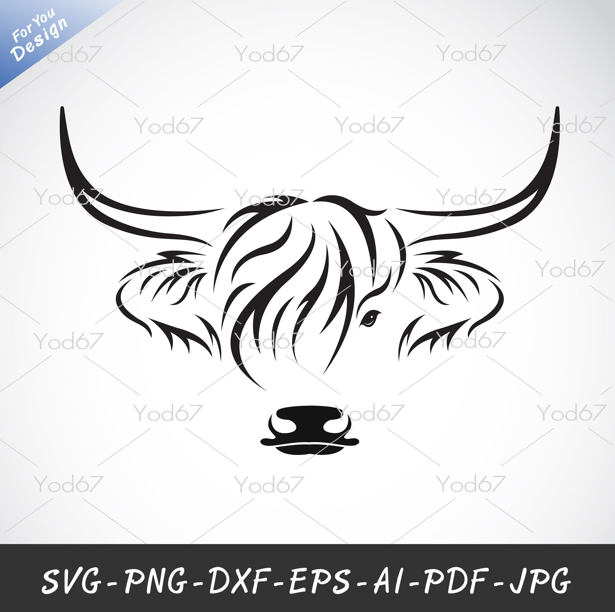 Highland Cow SVG, Highland Cow Png, Cut File Highland Cow for Cricut ...