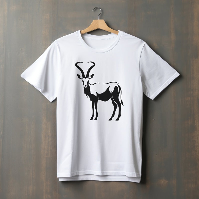 Addax SVG, Png, Archivos SVG para cricut, Addax Vector Design, Addax ...