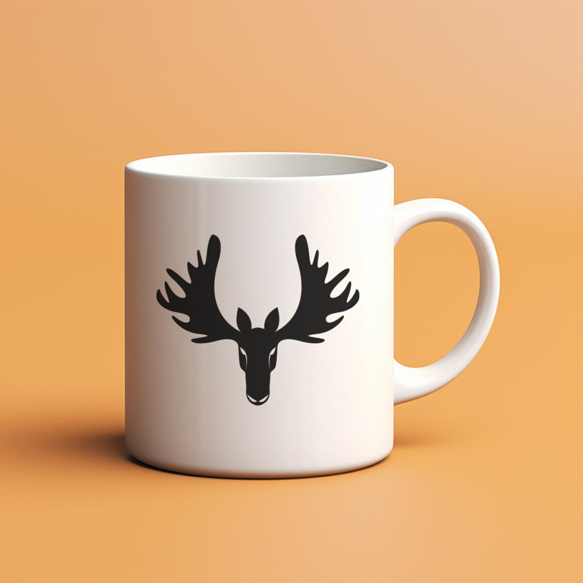 Moose Head SVG, Moose Face Png, Moose Svg Files, Deer Head, Moose ...