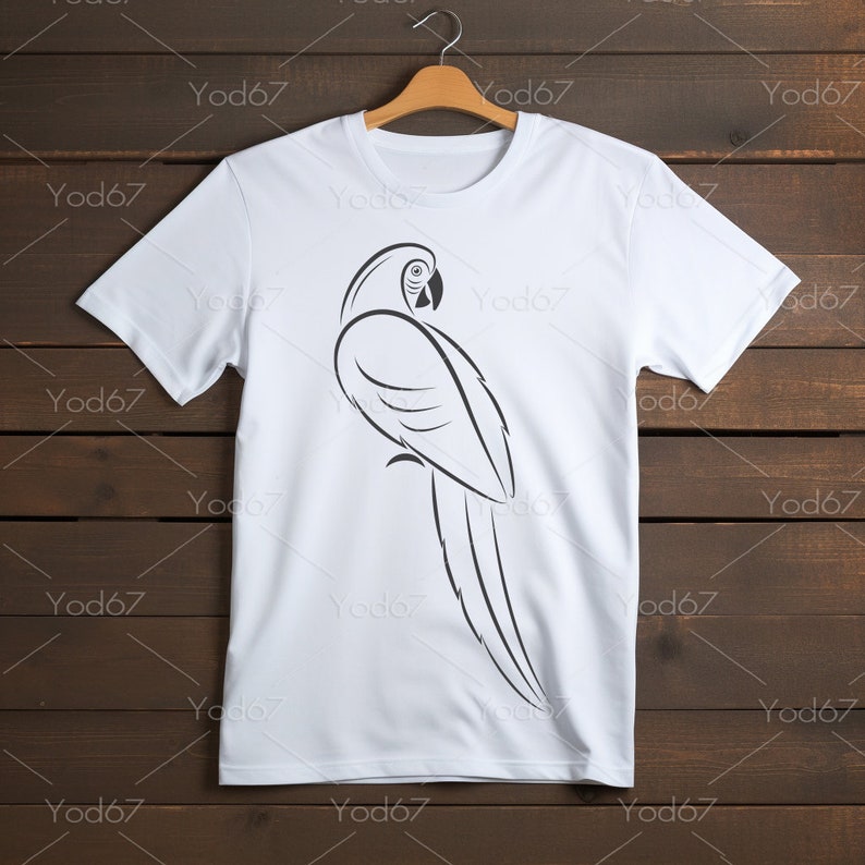 Parrot Svg File, Parrot Png, Parrot Svg for T-shirt Design, Parrot ...