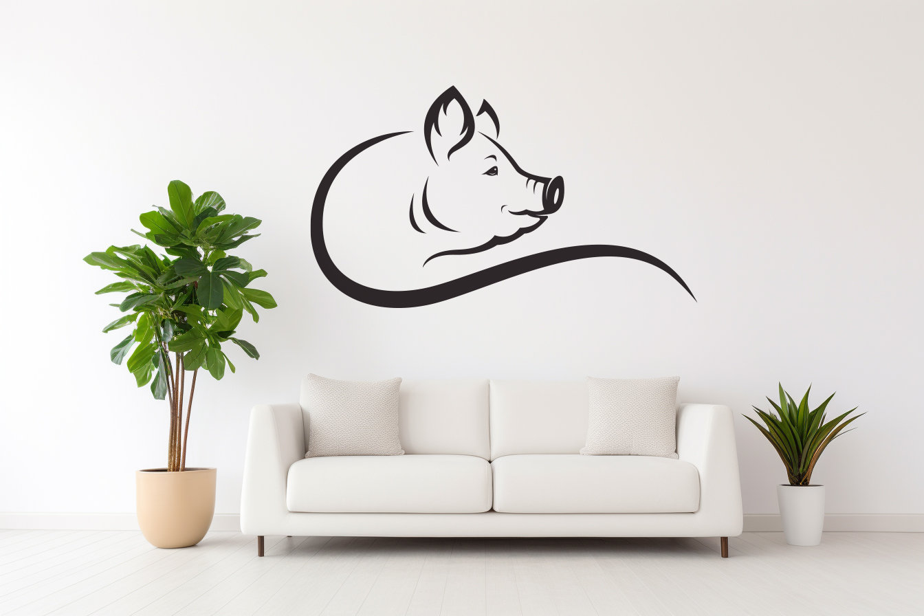 Pig Head SVG, Pig Head Png, Pig Head Design, Pig Cricut, Pig Silhouette ...