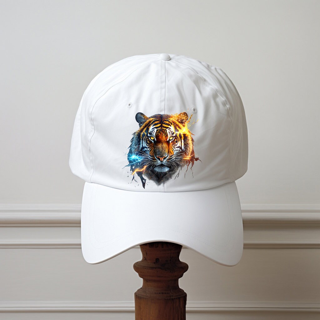 Tiger Png, Colorful Tiger Face Clipart for Sublimation Printing, Tiger ...