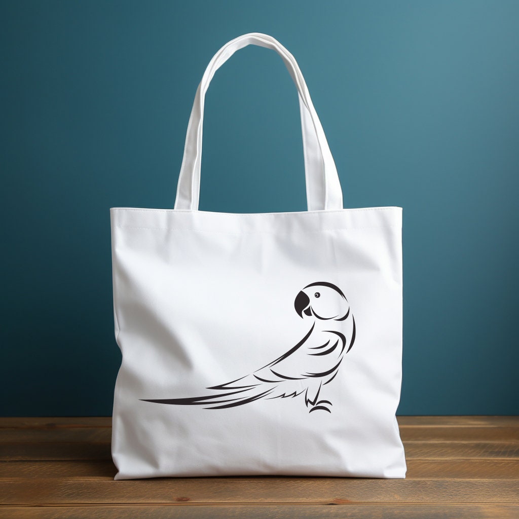 Alexandrine Parakeet Files SVG, PNG, DXF, Pdf, Eps, Jpg, Cut File ...