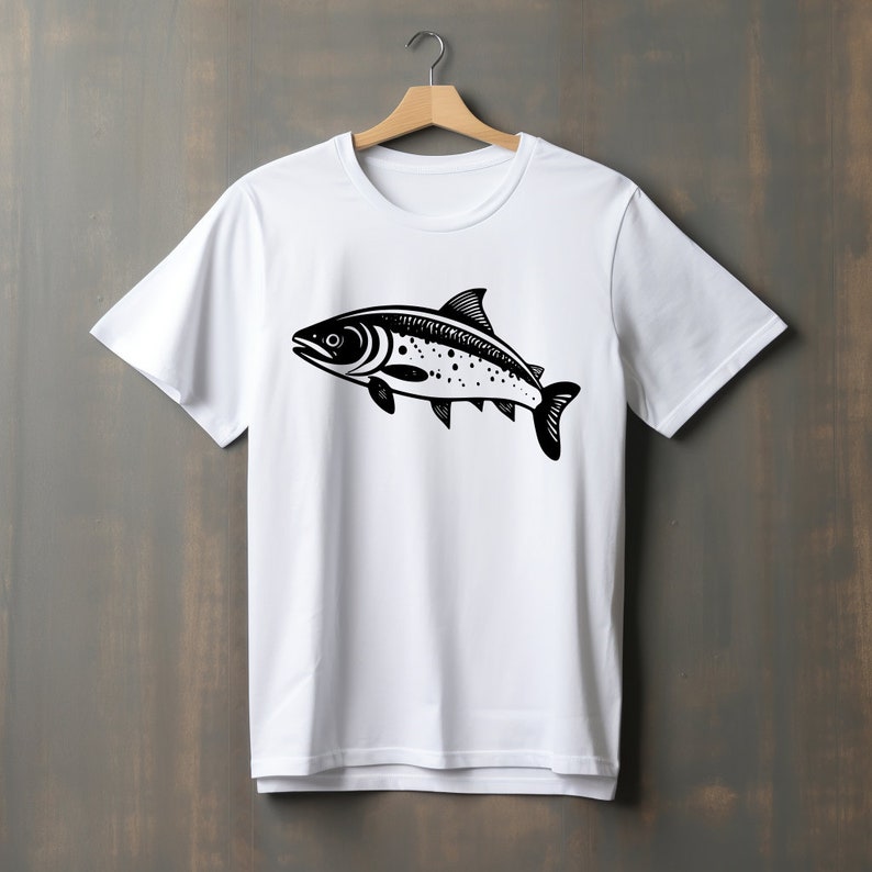 Salmon SVG, Salmon Png, Svg Files for Cricut, Salmon Silhouette, Salmon ...