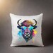 Cool Bison Head Wear Sunglass for Sublimation Printing, Bison Head T ...