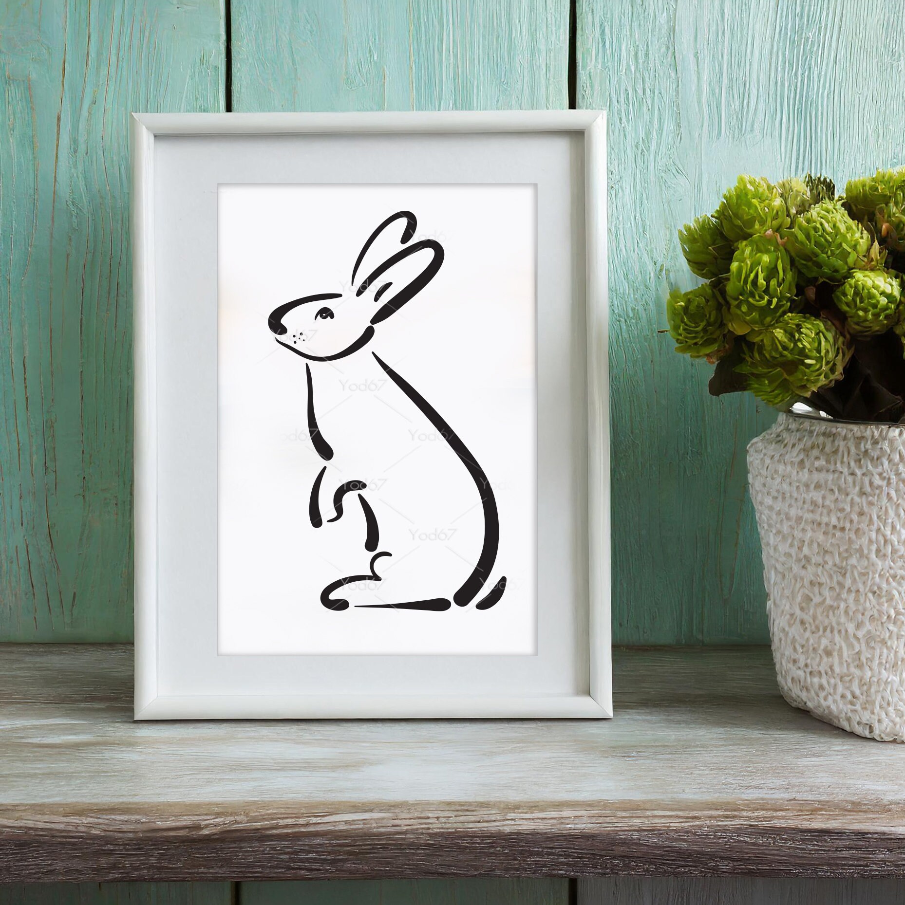 Rabbit SVG, Rabbit Png, Bunny Clipart. Cut File Rabbit for Cricut ...