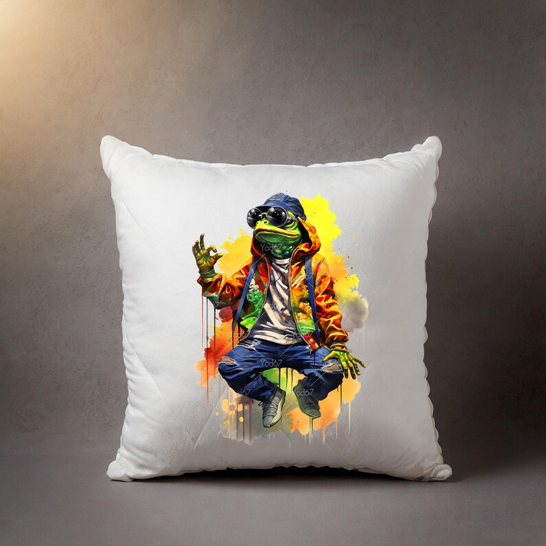 Cool Frog Png for Sublimation Printing, Png for Sublimate, Png Designs ...