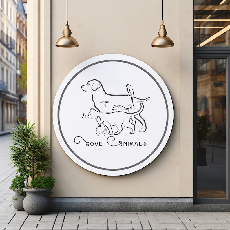 Pets Group Clipart Vector. Animals Svg, Labrador Svg, Cat Svg, Dog Svg ...