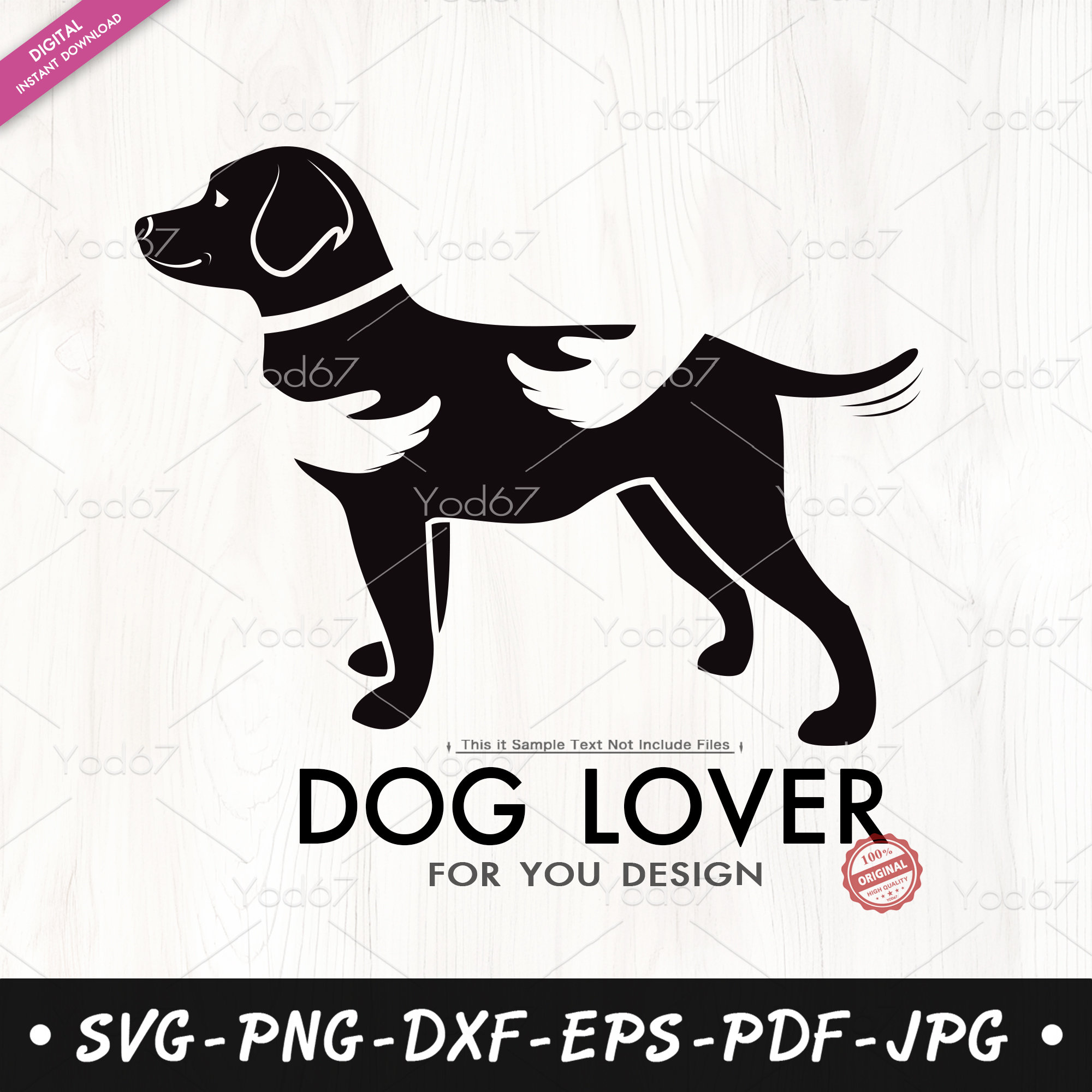 Dog SVG, Labrador Svg, Dog Png, Svg Files for Cricut, Labrador ...