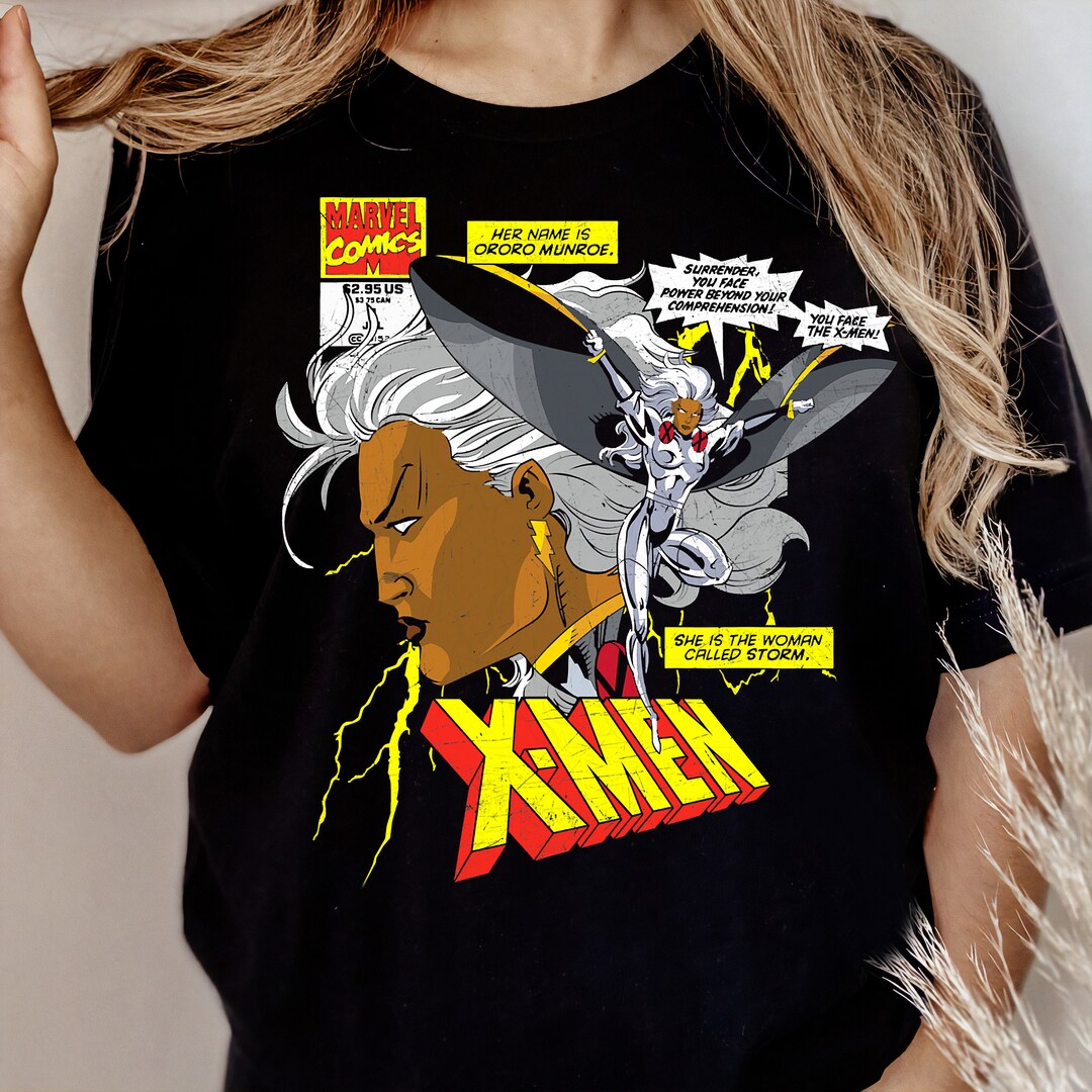 Marvel X-men the Woman Called Storm Mutant Comic T-shirt, Marvel ...