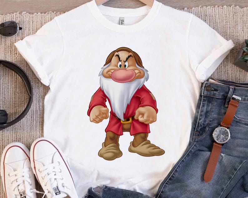 Disney Grumpy Dwarf Shirt, Snow White and Seven Dwarfs Shirt, Grumpy ...