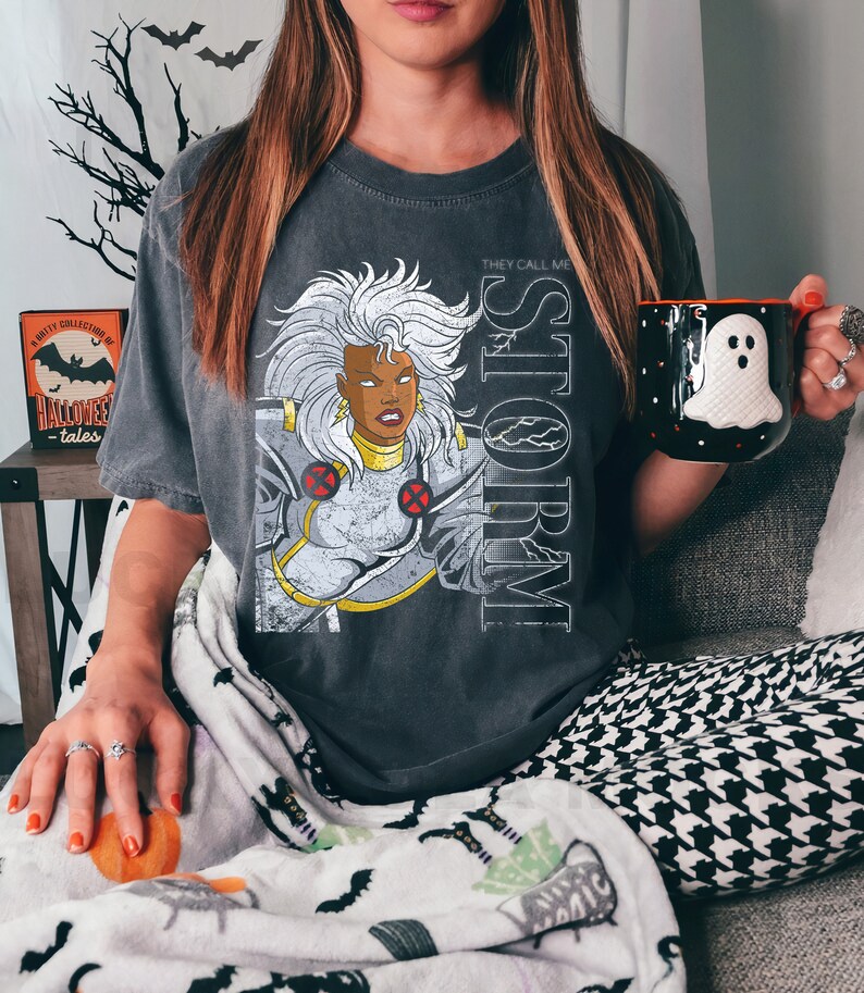 Marvel X-men Classic Vintage Comic They Call Me Storm 90s Retro T-shirt ...