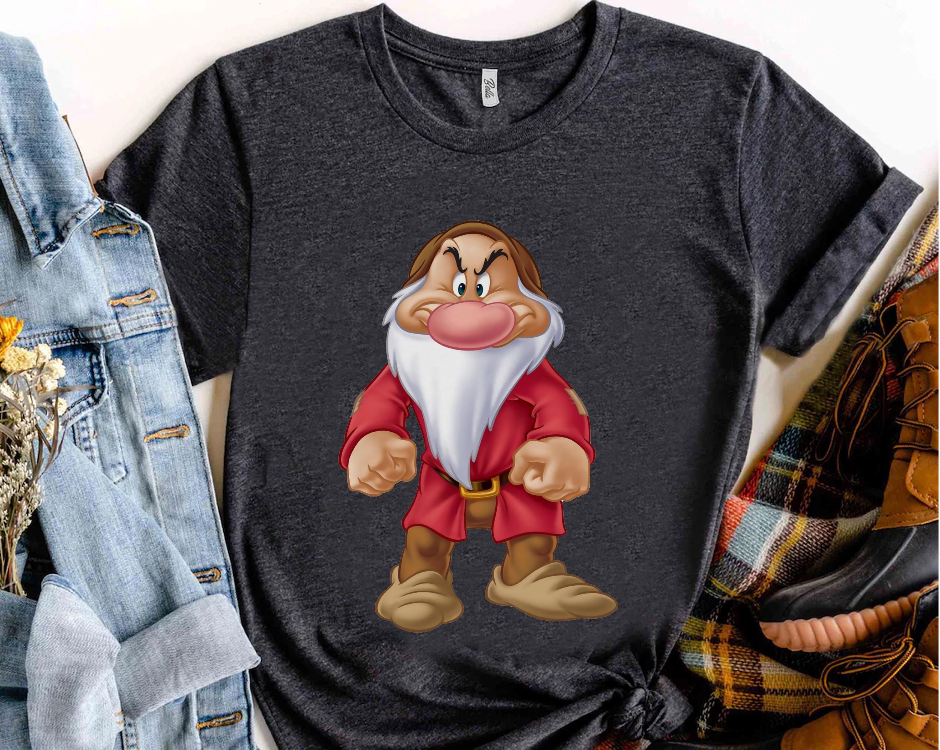 Disney Grumpy Dwarf Shirt, Snow White and Seven Dwarfs Shirt, Grumpy ...