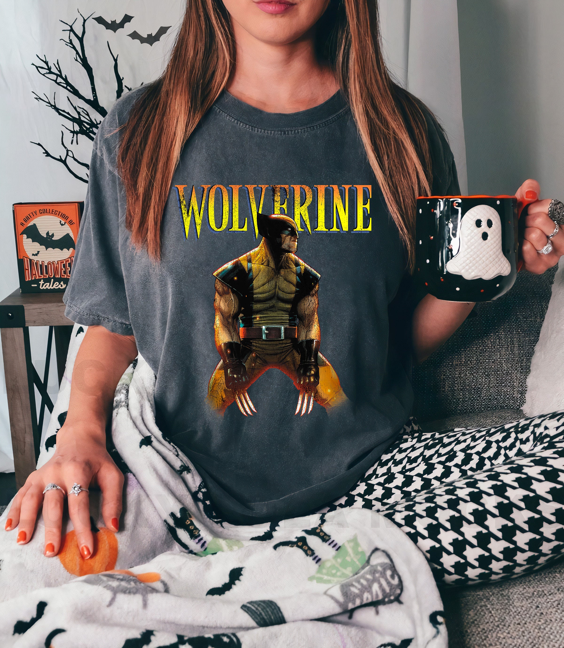 Marvel X-men Wolverine Side Profile Logo T-shirt Marvel - Etsy