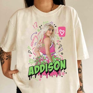 Disney Zombies 2 Addison Cheerleader T-shirt, Addison Portrait Shirt ...