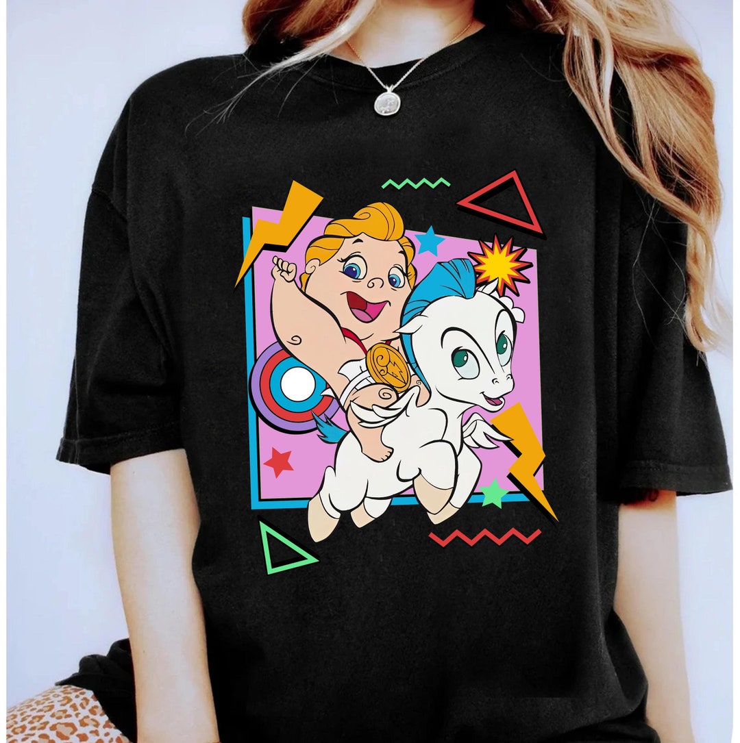 90s Baby Hercules and Pegasus Shirt Disney Hercules Shirt, Disney World ...