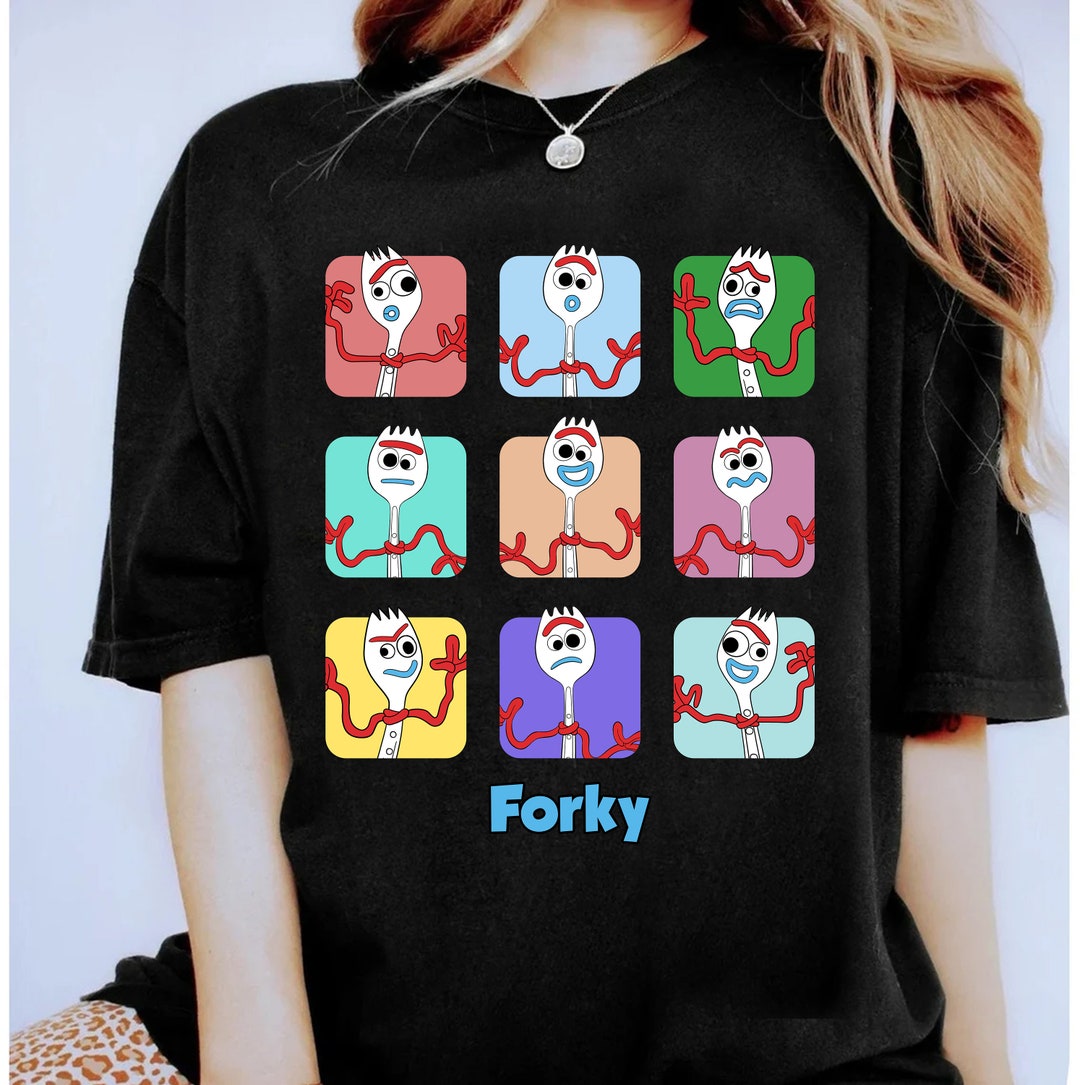 Disney Toy Story Forky Emotions Shirt, Forky Moods Shirt, Disney World ...
