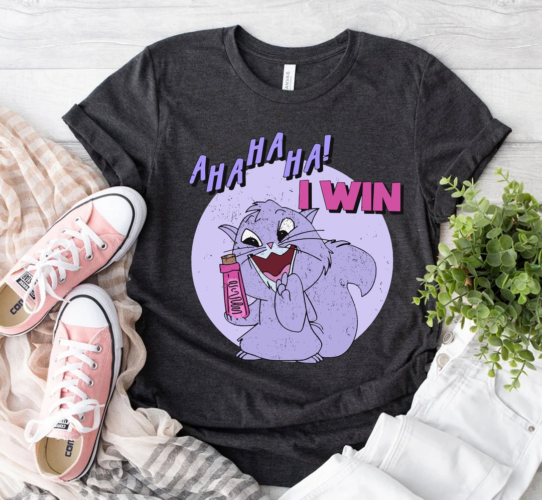 Disney the Emperor's New Groove Yzma Cat Ahaha I Win Shirt, Magic ...