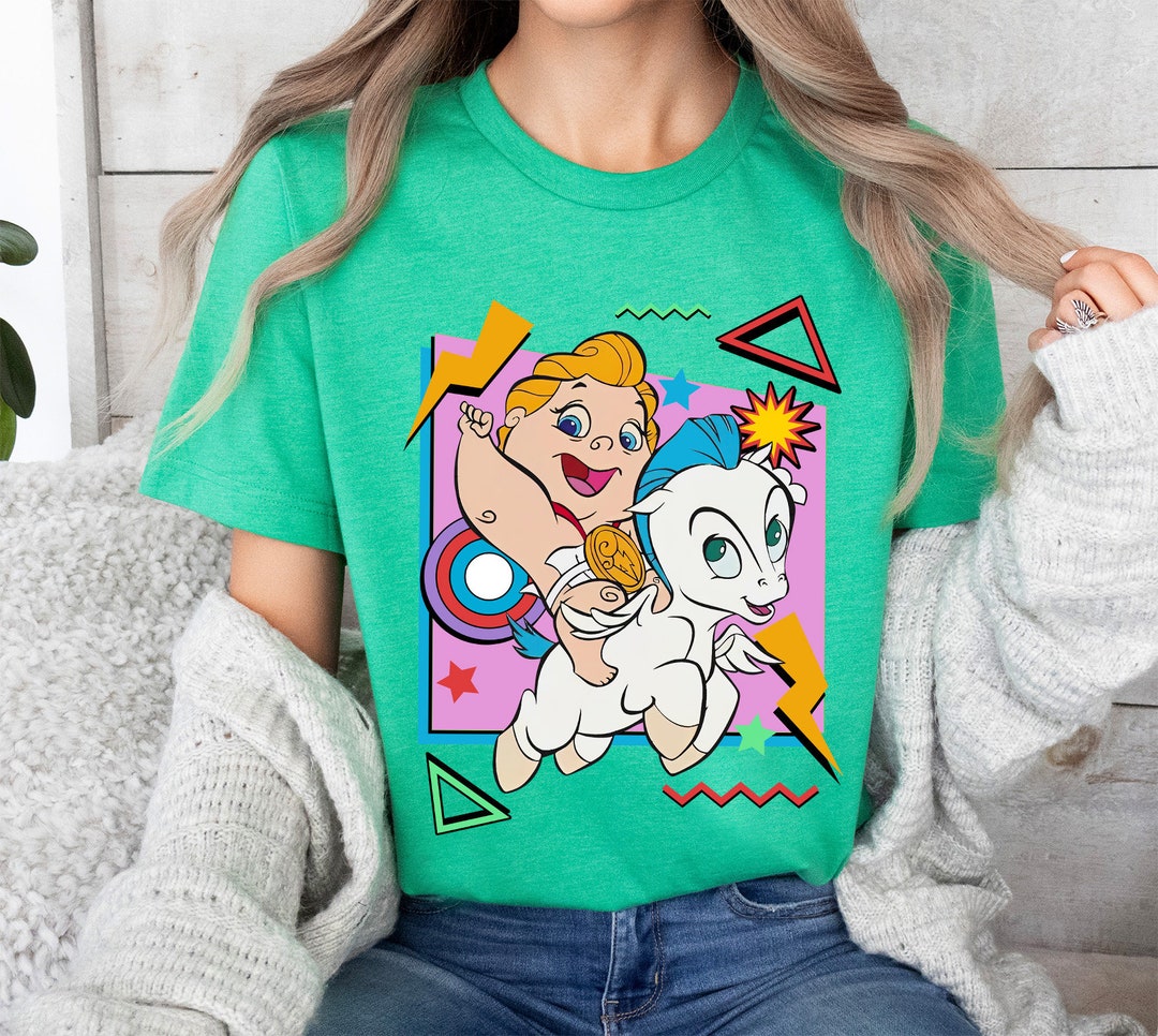 90s Baby Hercules and Pegasus Shirt Disney Hercules Shirt, Disney World ...