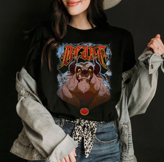 Disney Beauty and the Beast Angry Beast Portrait T-shirt - Etsy