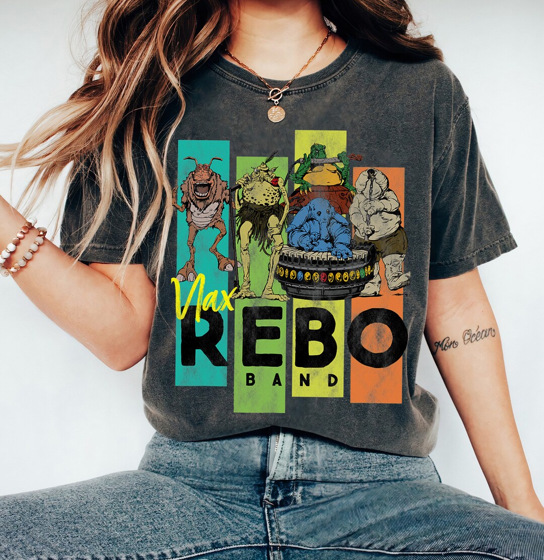 Star Wars Aliens Max Rebo Band Vintage Concert Shirt, Star Wars Fan ...