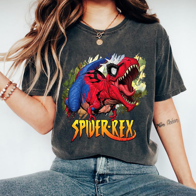 Spiderman T Rex Shirt - Etsy