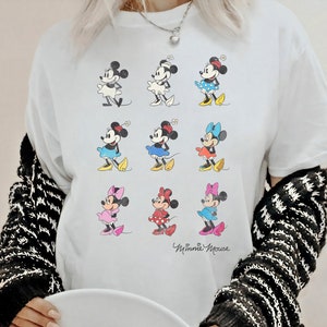 Disney Mickey and Friends Minnie Mouse Through the Years - Etsy