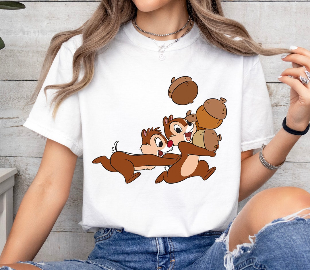 Disney Chip ‘n Dale Chipmunks Acorn Run Matching Costume Shirt, Rescue ...