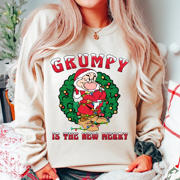Grumpy Christmas Tshirt - Etsy UK