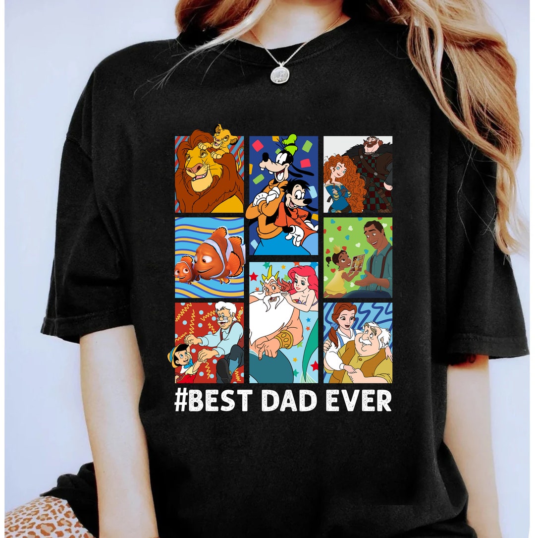 Disney Best Dad Ever T-shirt, Disney Dad Shirt, Matching Father Shirts ...
