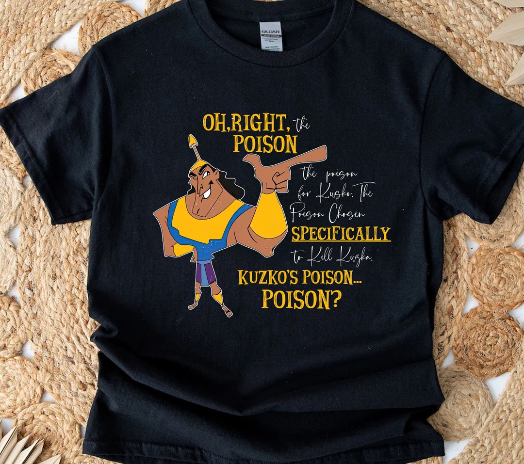 Disney the Emperor's New Groove Kronk Kuzco Poison Shirt, Magic Kingdom ...