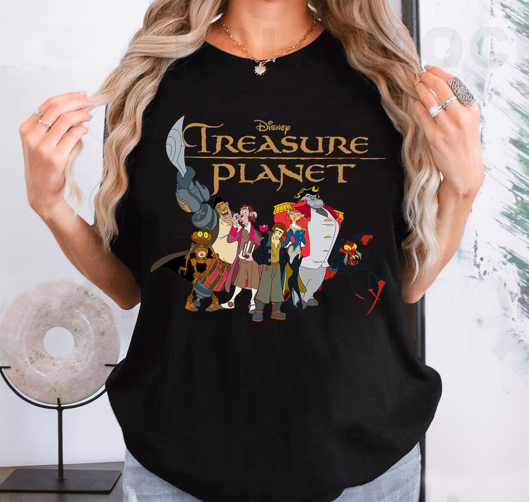 Disney Treasure Planet Logo and Characters T-shirt, Disney World ...