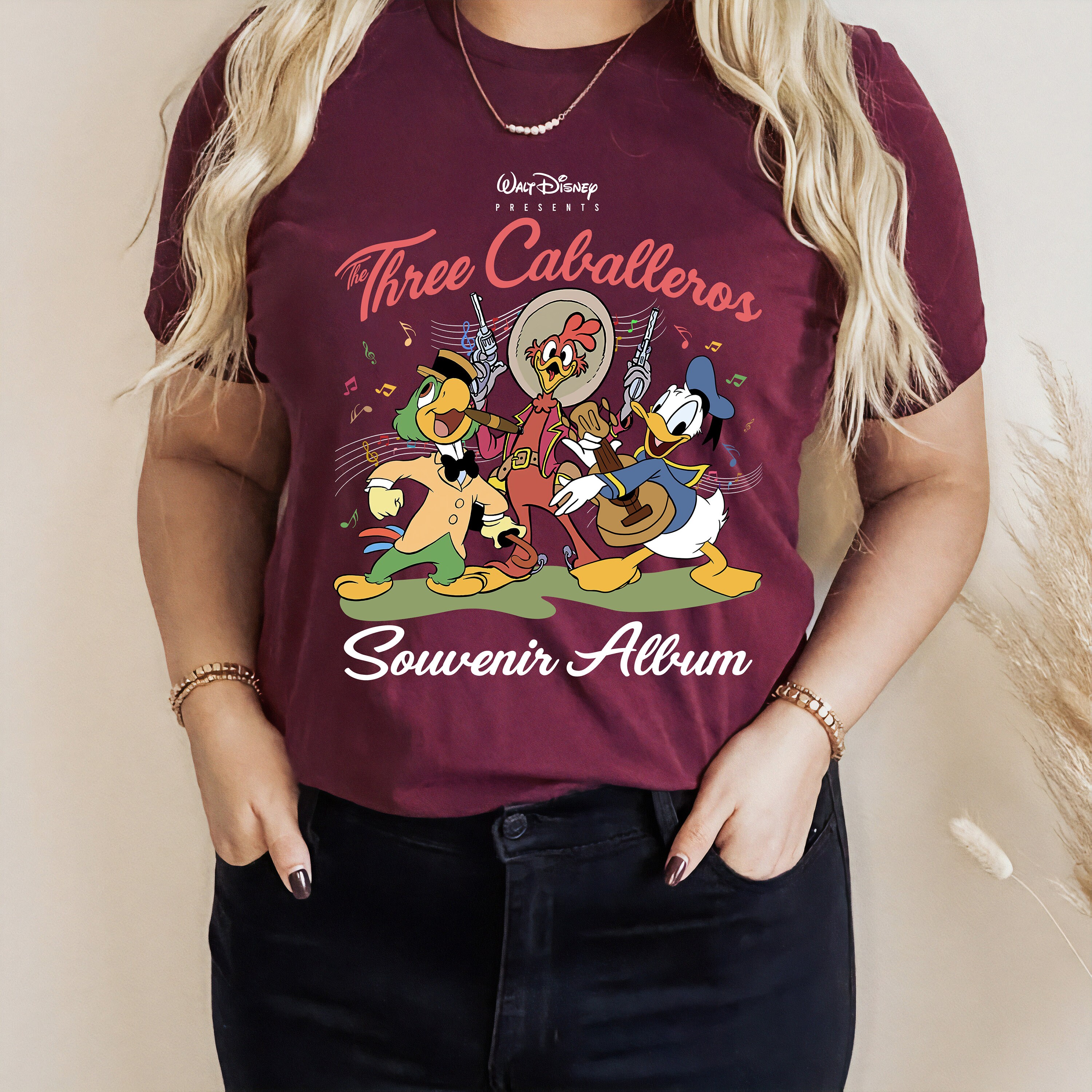 The Three Caballeros Souvenir Album Graphic T-Shirt sold by Irma Rojas ...