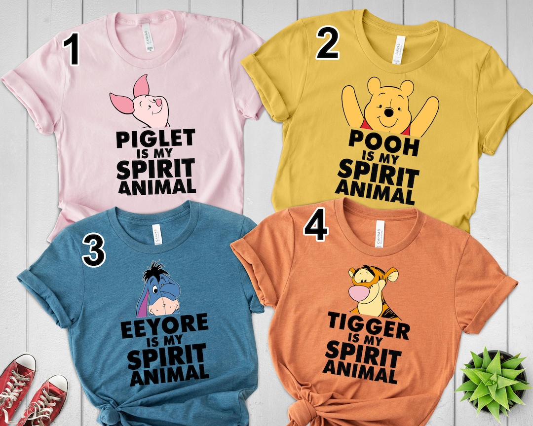 Disney Winnie the Pooh Characters,pooh Eeyore Tigger Piglet Portrait My ...