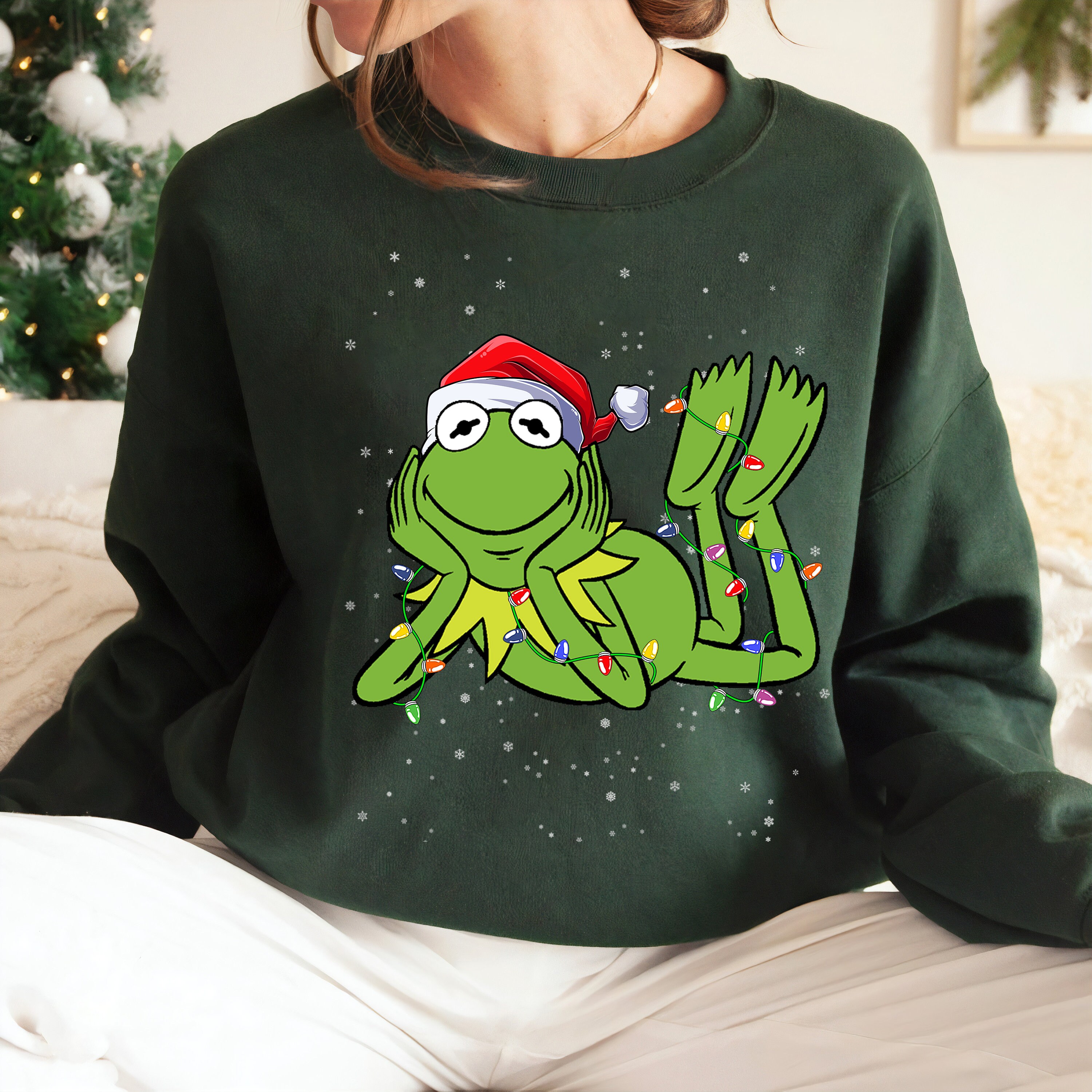 Disney Muppets Holiday the Kermit Frog Christmas Lights - Etsy