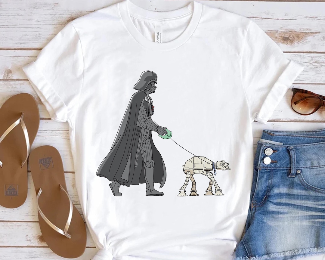 Star Wars Darth Vader AT-AT Walker T-shirt, Star Wars Fan Gifts Shirt ...