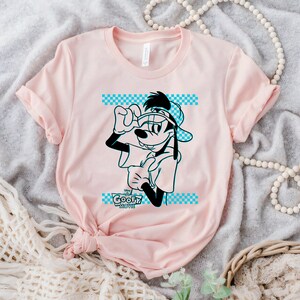 Disney A Goofy Movie Max Goof 90s Portrait Retro T-shirt, Magic Kingdom ...