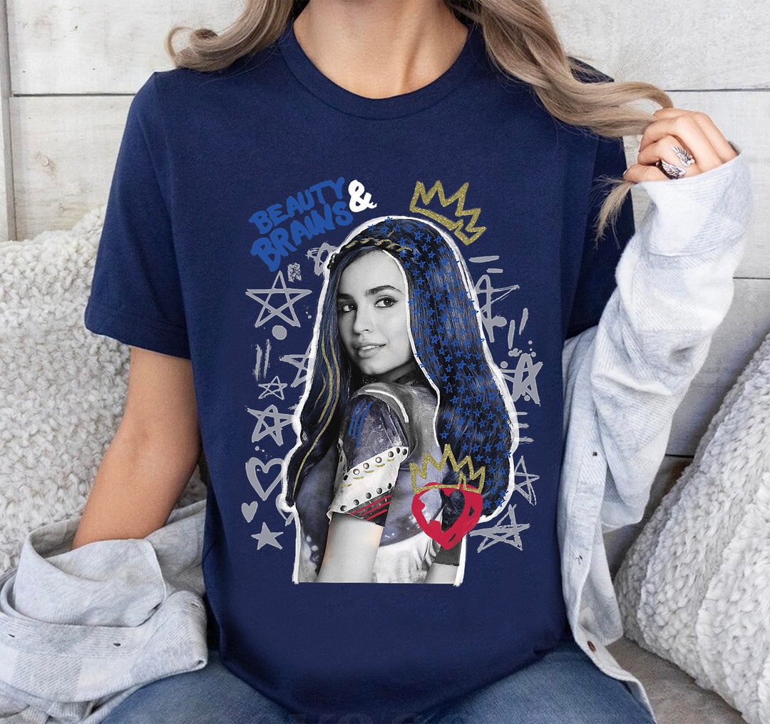Disney Descendants 2 Evie Collage T-shirt, Cute Evie Shirt, Disney ...