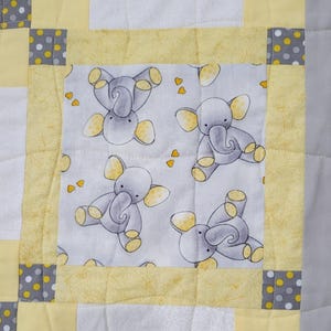Baby Elephant Quilt - Etsy